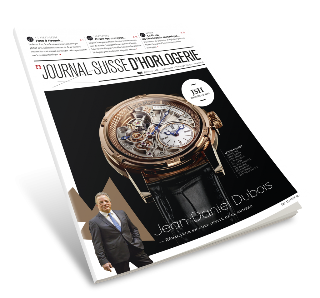 Journal suisse d’horlogerie – DEBRAY | Graphiste & webdesigner freelance, Genève